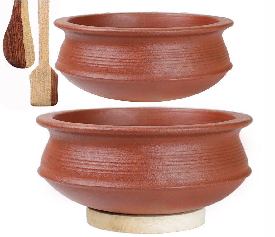 Craftsman Clay Handi/Pot for Cooking and serving Combo – Craftsman ...
